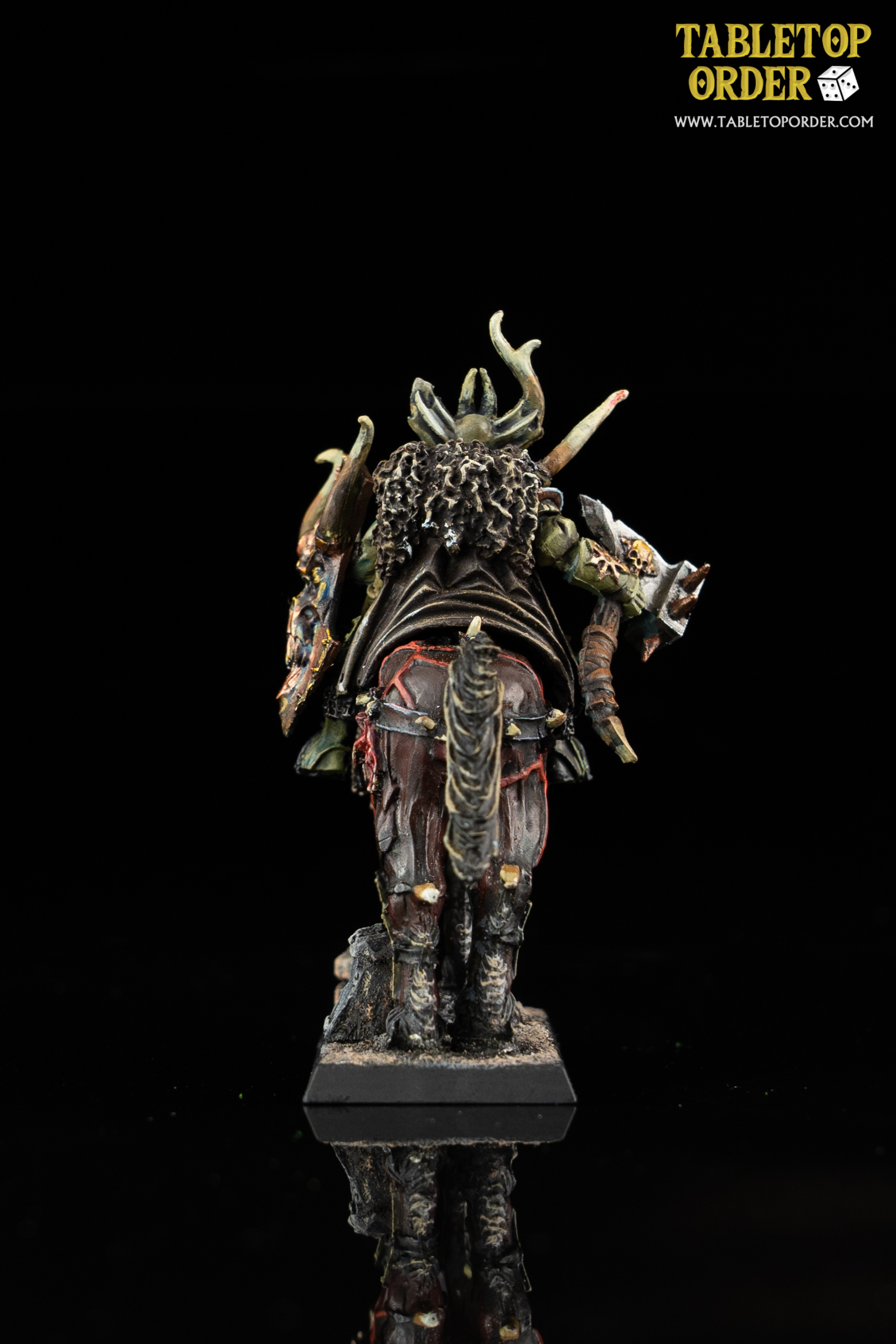 Warhammer miniature painting: Chaos Lord on Daemonic Steed - Tabletop Order