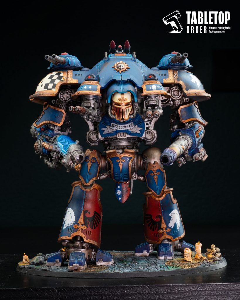 Imperial Knight Castellan - Silver - Tabletop Order