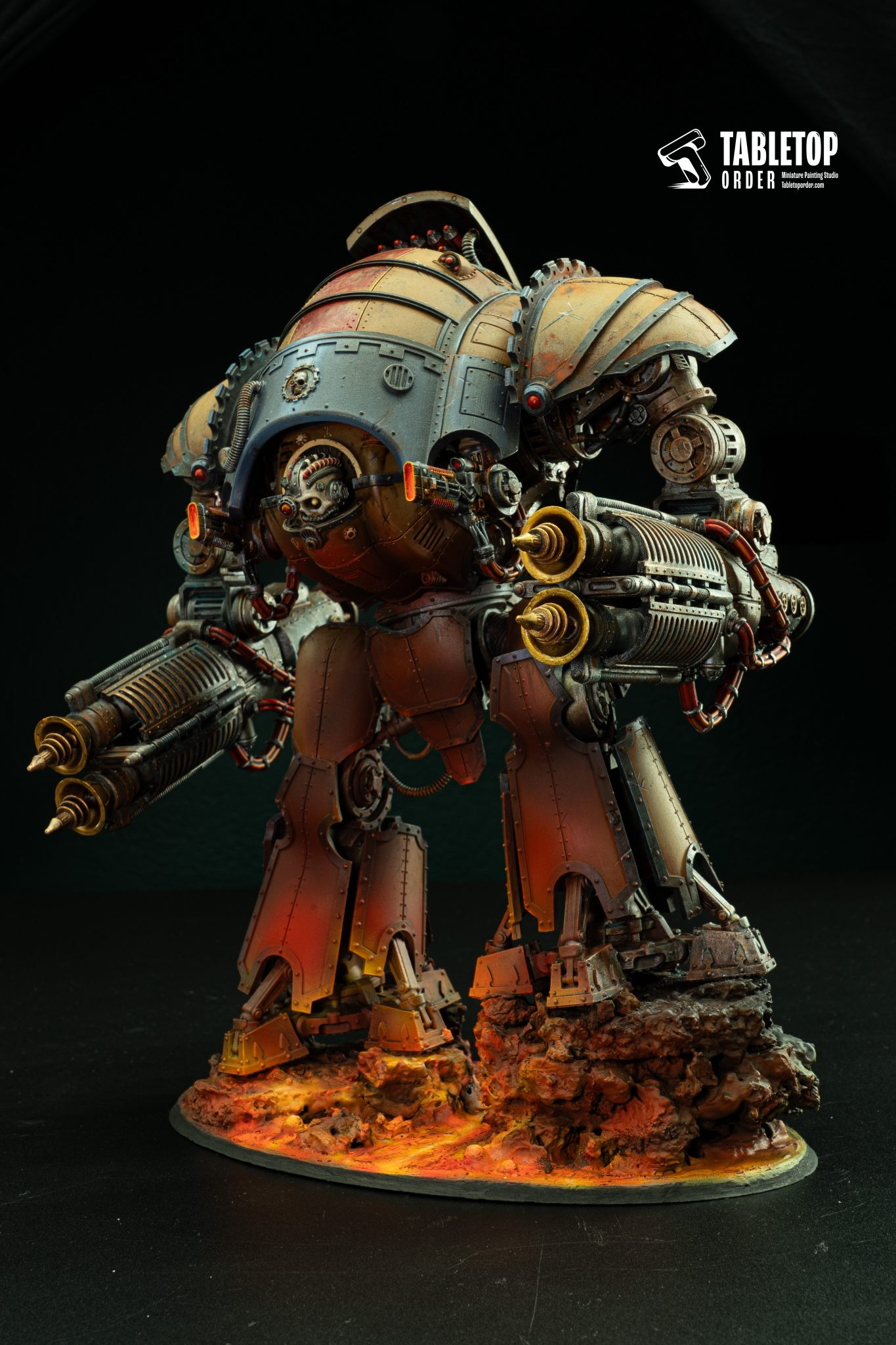 ACASTUS KNIGHT PORPHYRION - Gold - Tabletop Order
